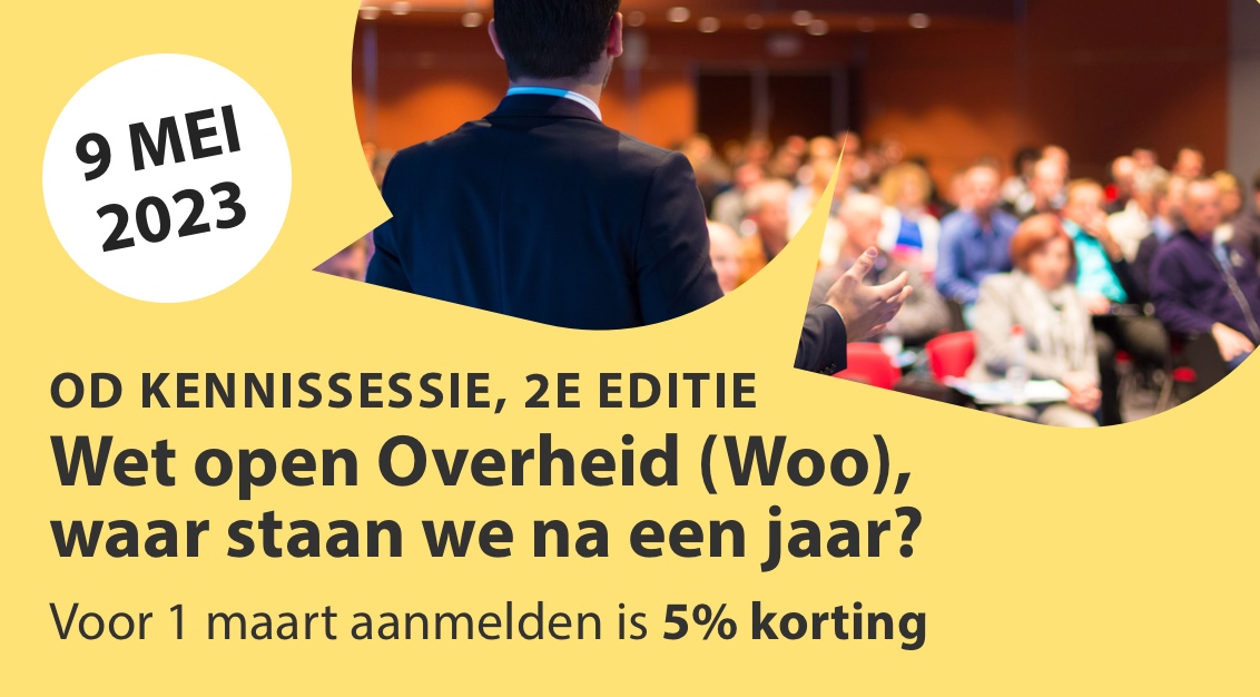 Optimaliseer je bijdrage aan de Wet Open Overheid met de Od ...